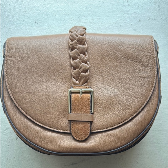 Rachel Zoe | Bags | Rachel Zoe Tan Crossbody Bag With Braided Detail ...